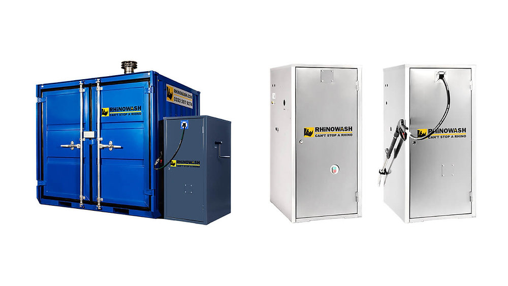 Rhinowash RX Series Vs. Conventional Pressure Washer Fuel Arrangements