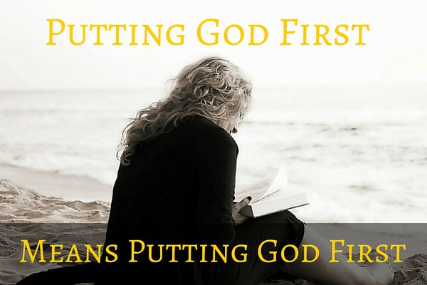 Putting God First