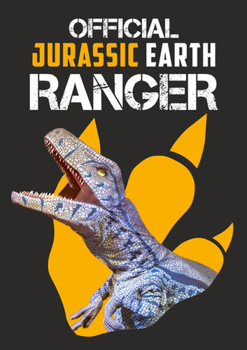 T Shirt - Official Jurassic Earth Ranger - RAPTOR | Jurassic Earth