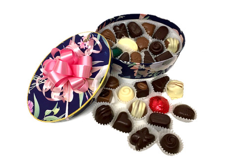 400g Double Layer Oval Gift Box | Arran Chocolate