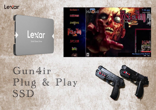 Gun4ir Plug And Play HardDrive 500gb ssd | Acrycade Gear