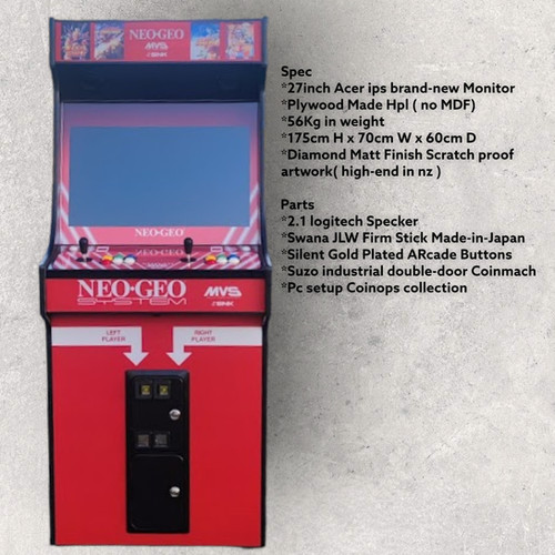 Home Upright Arcade Machine, Ply-Wood Made, With Themed Artwork ...