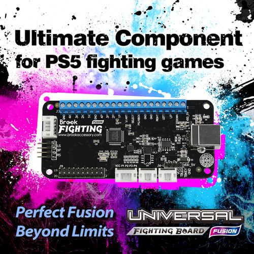 Universal Fighting Board Fusion - Pre-installed header version ...