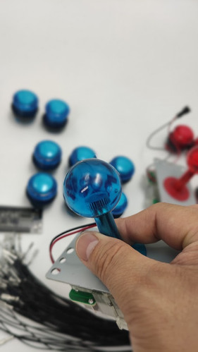 LED BUTTONS AND STICK DIY SET 5V | Acrycade Gear