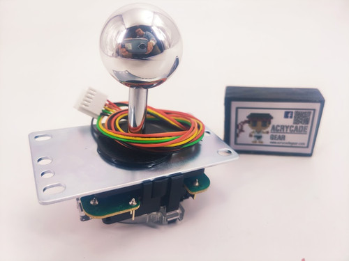 Sanwa JLF-TP-8YT Joystick with metallic ball Finished | Acrycade Gear
