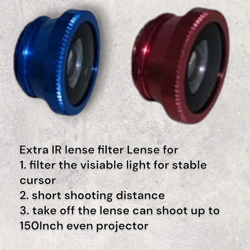 PandoraBox Lightgun, retroshooter extra lense x 2 pack | Acrycade Gear