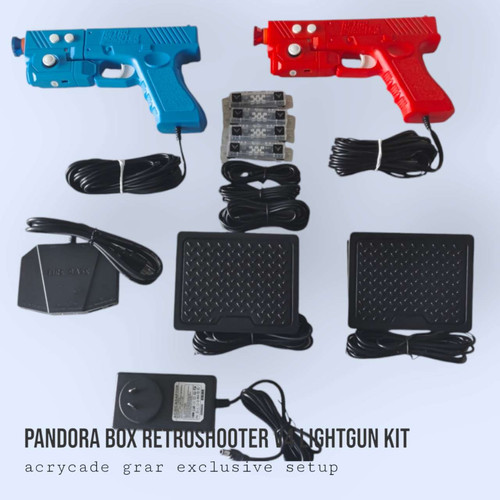 3A Pandora BoxRetroshooter Light gun ( 4 IR) | Acrycade Gear