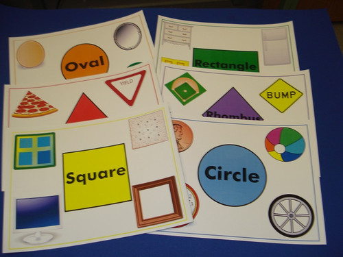 REAL SHAPE FLASHCARDS | Terrific Teaching To