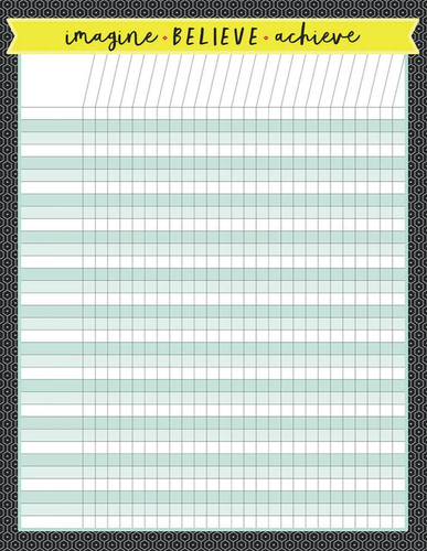 Aim High Incentive Chart | Terrific Teaching To
