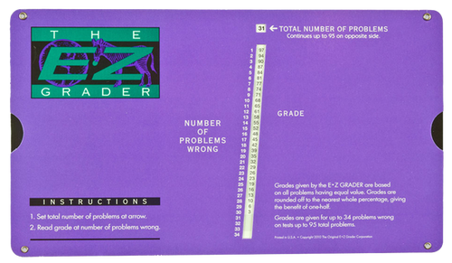 EZ GRADER | Terrific Teaching To