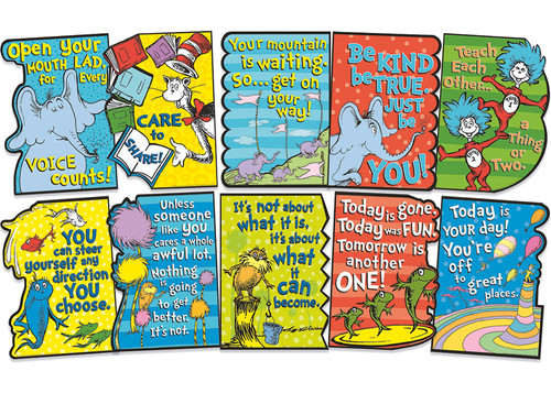 Dr. Seuss™ Classic Poster Set | Terrific Teaching To