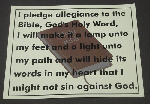 Bible Pledge | Terrific Teaching To