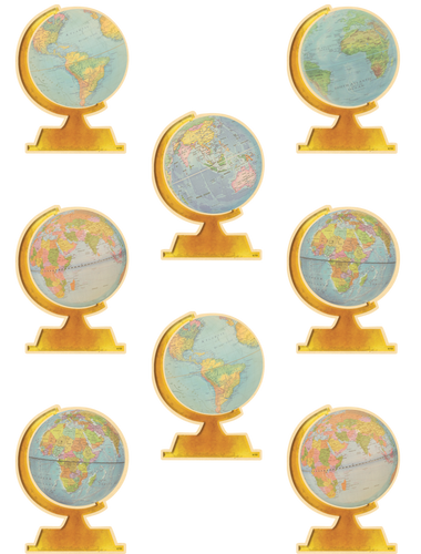 Travel the Map Globes Accents | Terrific Teaching To