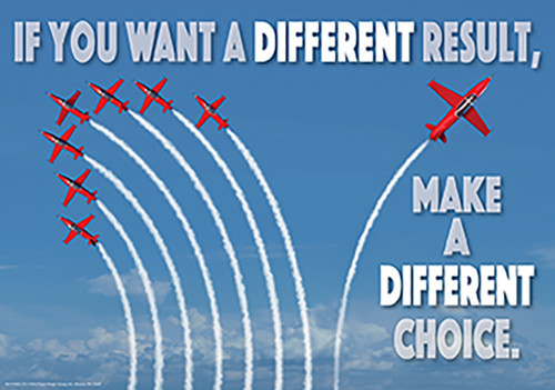 If You Want Different Results Classroom Poster | Terrific Teaching To