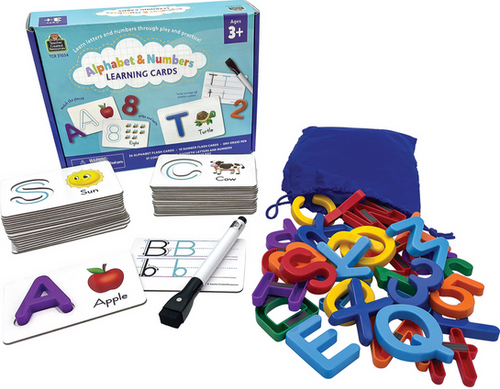 Alphabet & Numbers Learning Cards | Terrific Teaching To