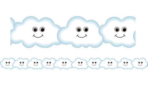Happy Cloud Border | Terrific Teaching To