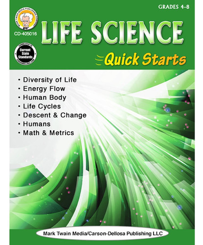 Life Science Quick Starts Workbook | Terrific Teaching To