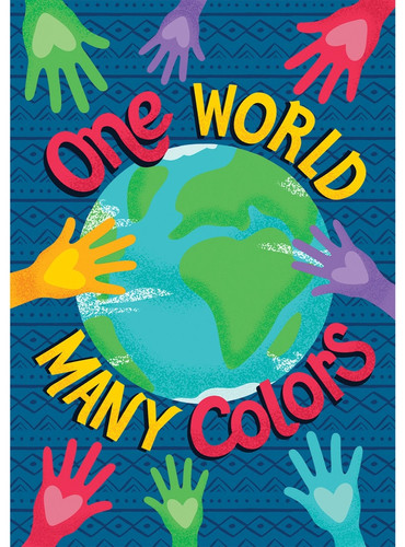 One World Many Colors Poster | Terrific Teaching To