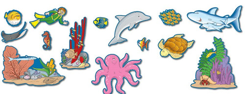 Ocean Bulletin Board Set | Terrific Teaching To