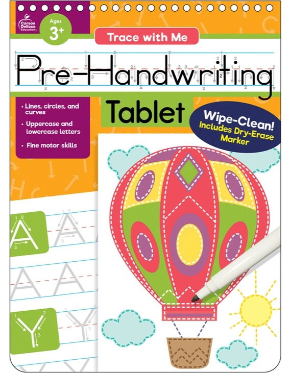 Trace with Me: Pre-Handwriting Tablet | Terrific Teaching To