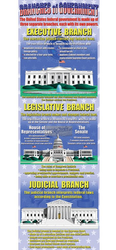Branches of Government Colossal Poster | Terrific Teaching To