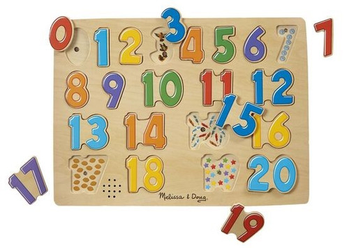 Numbers Sound Puzzle - 21 Pieces | Terrific Teaching To