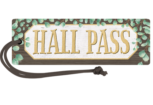 Eucalyptus Magnetic Hall Pass | Terrific Teaching To