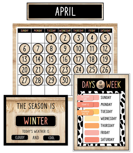 Simply Safari Calendar | Terrific Teaching To
