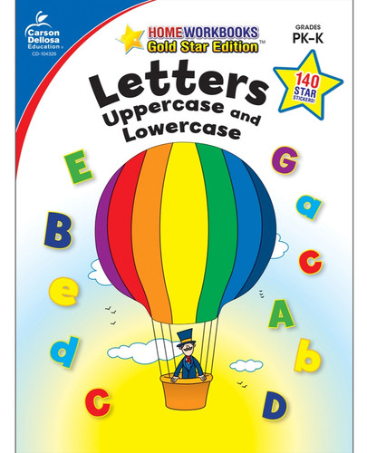 Workbooks Letters: Uppercase and Lowercase Workbook | Terrific Teaching To