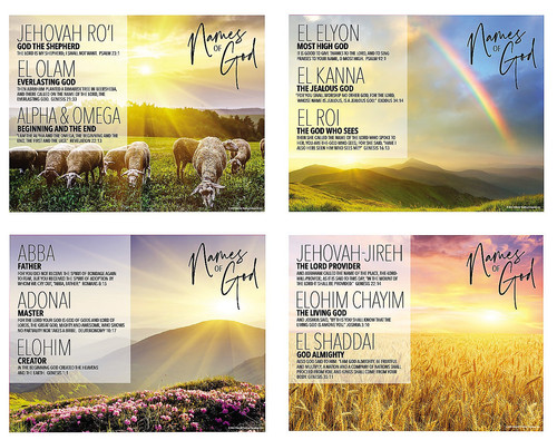 Names of God Poster Set | Terrific Teaching To