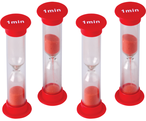 1 Minute Sand Timers-Small | Terrific Teaching To