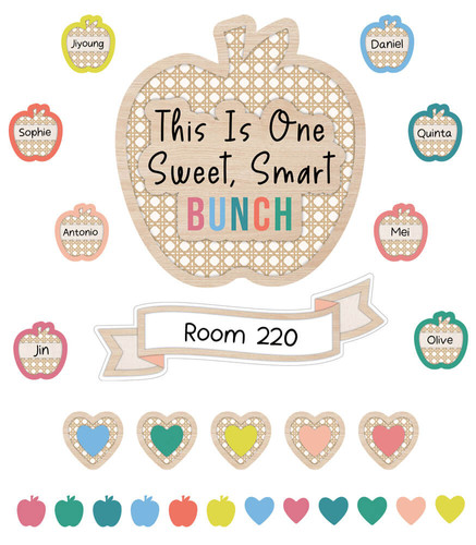 This Is One Sweet, Smart Bunch Bulletin Board Set | Terrific Teaching To