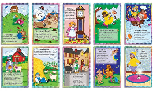 Nursery Rhymes Bulletin Board or Poster Set | Terrific Teaching To