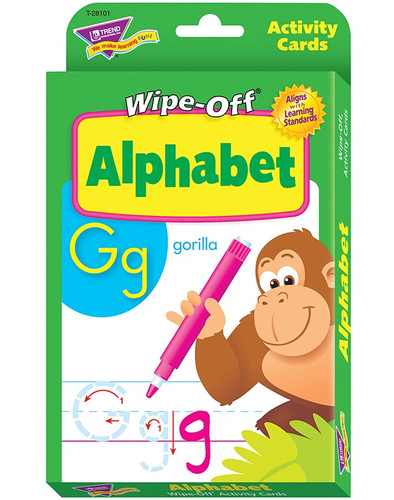 Alphabet Wipe-Off® Activity Cards | Terrific Teaching To