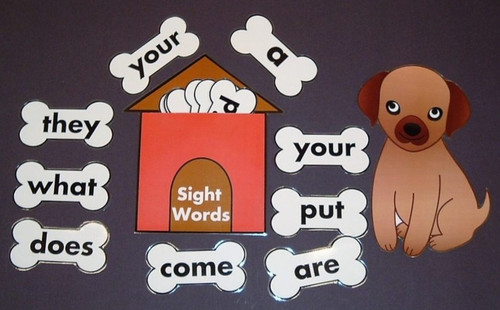 Sight Word/Dog House | Terrific Teaching To