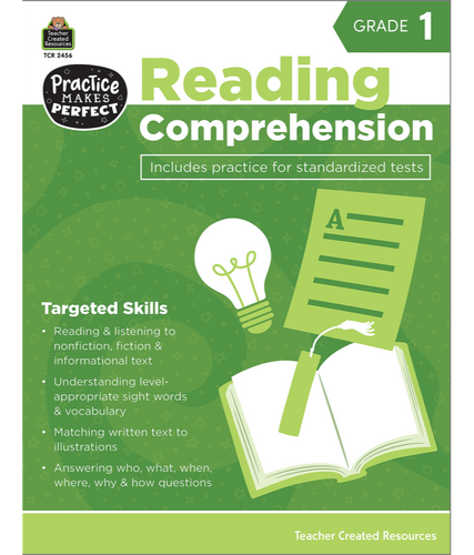 Practice Makes Perfect: Reading Comprehension Grd 1 | Terrific Teaching To