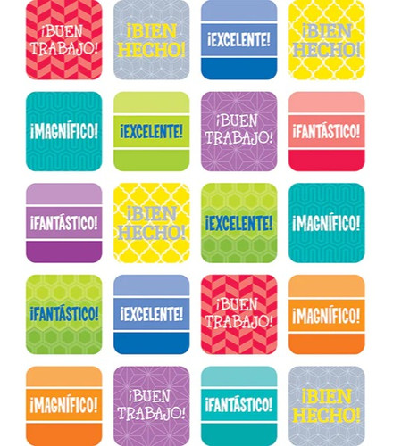 Spanish Rewards Stickers | Terrific Teaching To
