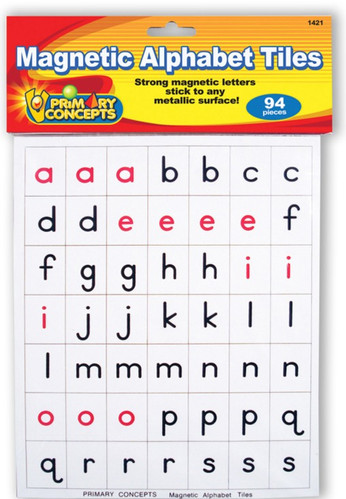 MAGNETIC ALPHABET TILES | Terrific Teaching To