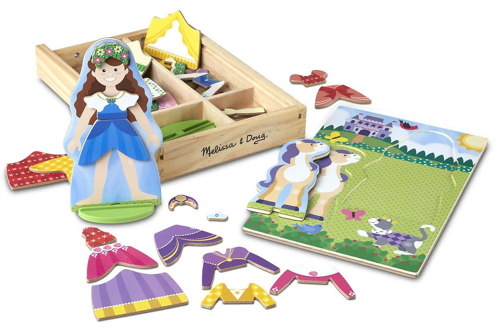Princess Magnetic Pretend Play Set | Terrific Teaching To