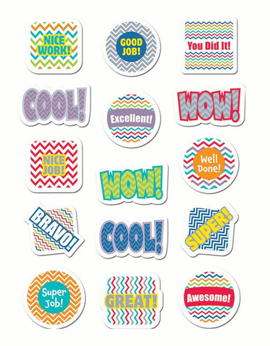 Chevron Reward Stickers | Terrific Teaching To