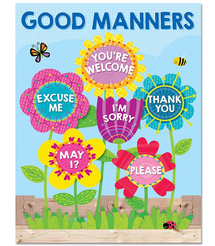 Garden of Good Manners Chart | Terrific Teaching To