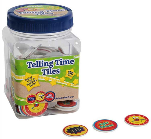 Tub of Telling Time Chips | Terrific Teaching To