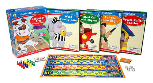 Language Arts Learning Games Board Game Grade K | Terrific Teaching To