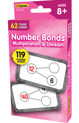 Number Bonds Flash Cards - Multiplication and Division | Terrific ...
