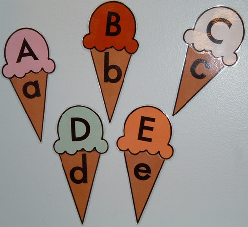 ICE CREAM ALPHABET GAME | Terrific Teaching To