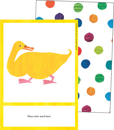 World of Eric Carle™ Colors Learning Cards | Terrific Teaching To