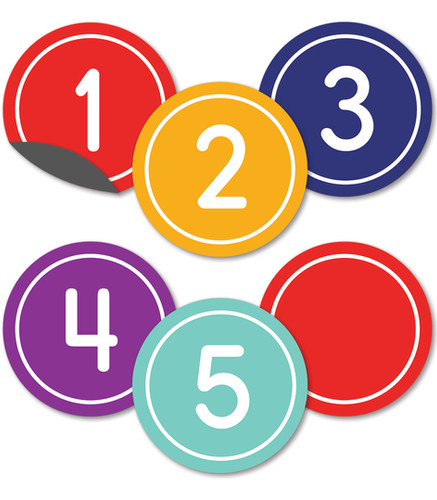 Classic Numbers Magnetic Cut-Outs | Terrific Teaching To