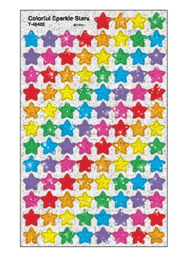 Colorful Stars Stickers – Sparkle | Terrific Teaching To