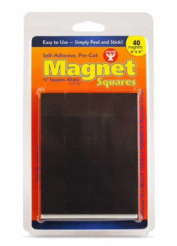 Self-Adhesive Magnetic Squares 1 inch | Terrific Teaching To
