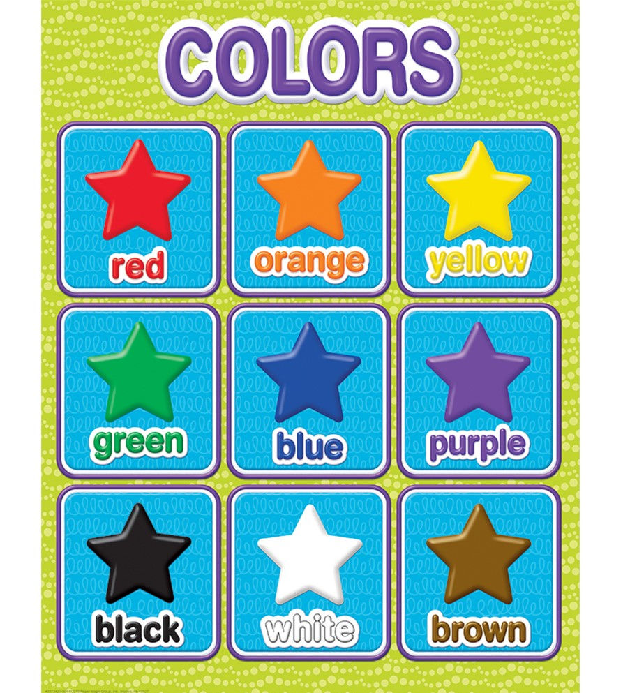 Color My World Colors Chart | mysite